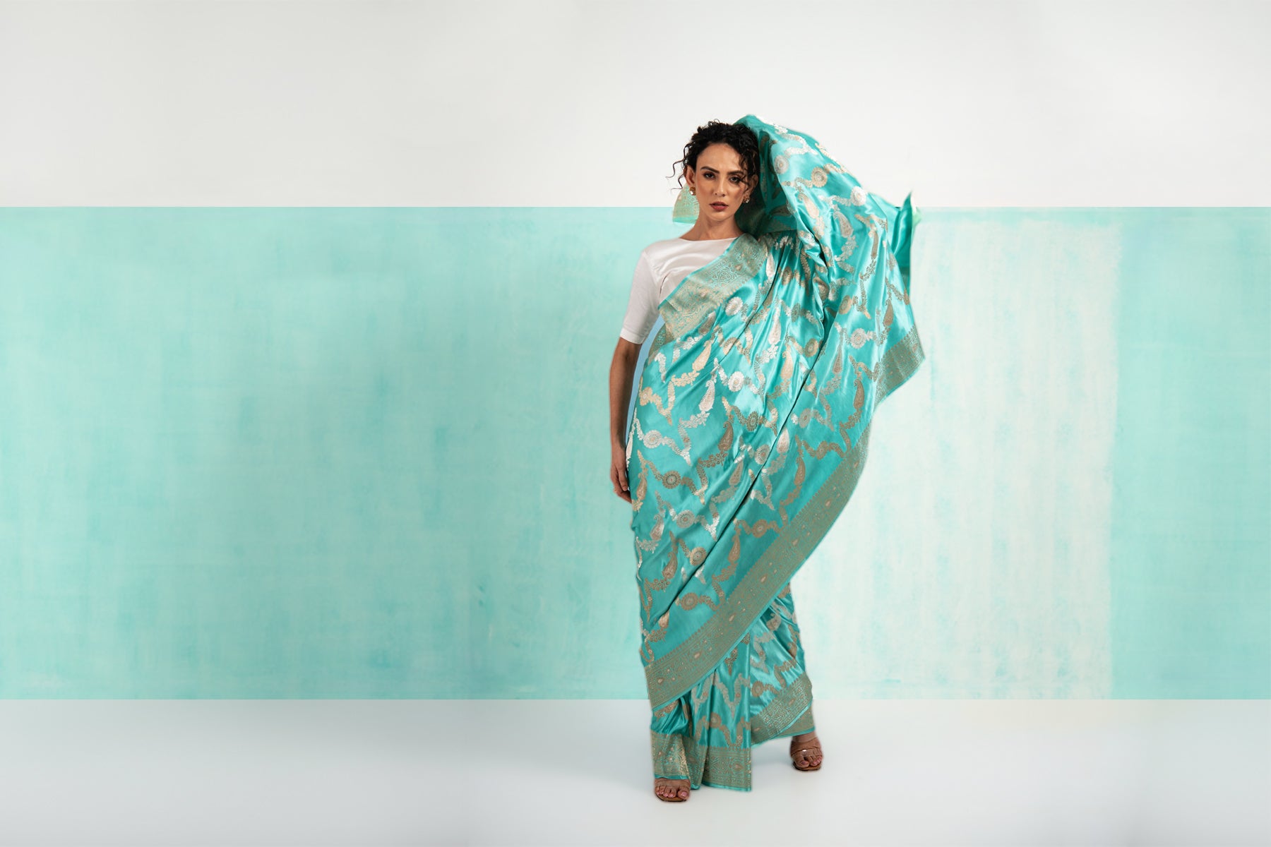 Shop Handwoven Banarasi Sarees Online - Sacred Weaves